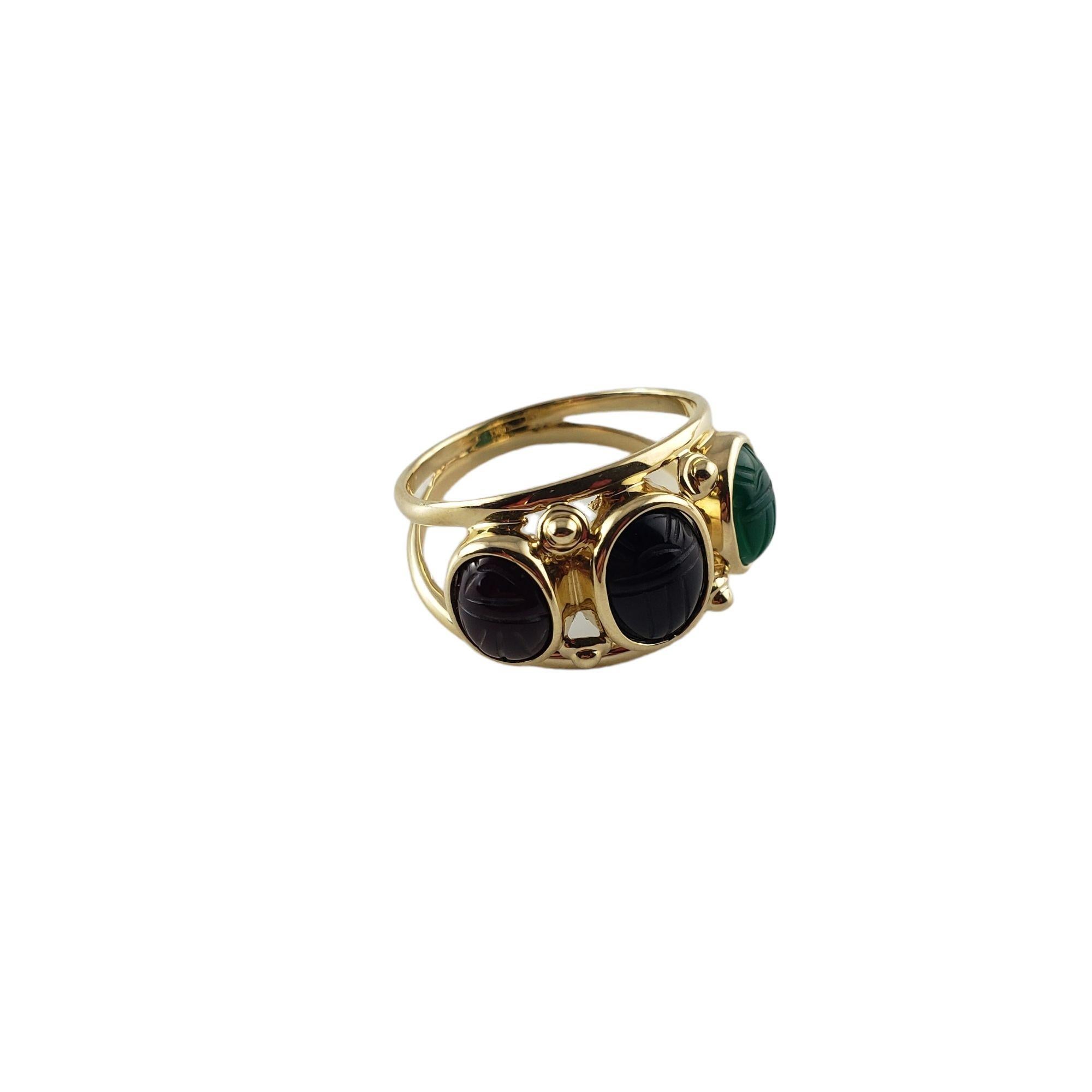 14 Karat Yellow Gold Scarab Ring For Sale at 1stDibs | scarab jewelry ...