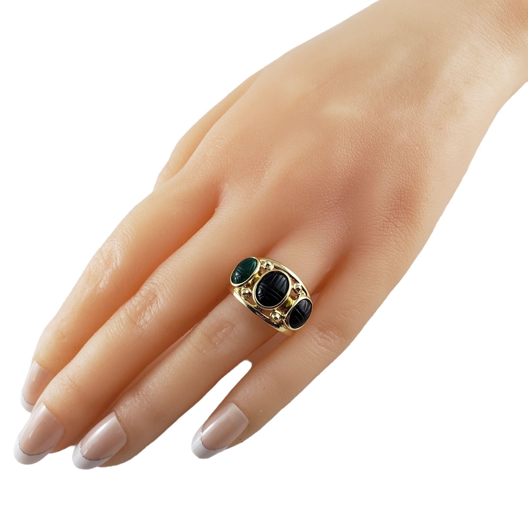 14 Karat Yellow Gold Scarab Ring For Sale at 1stDibs | scarab jewelry ...