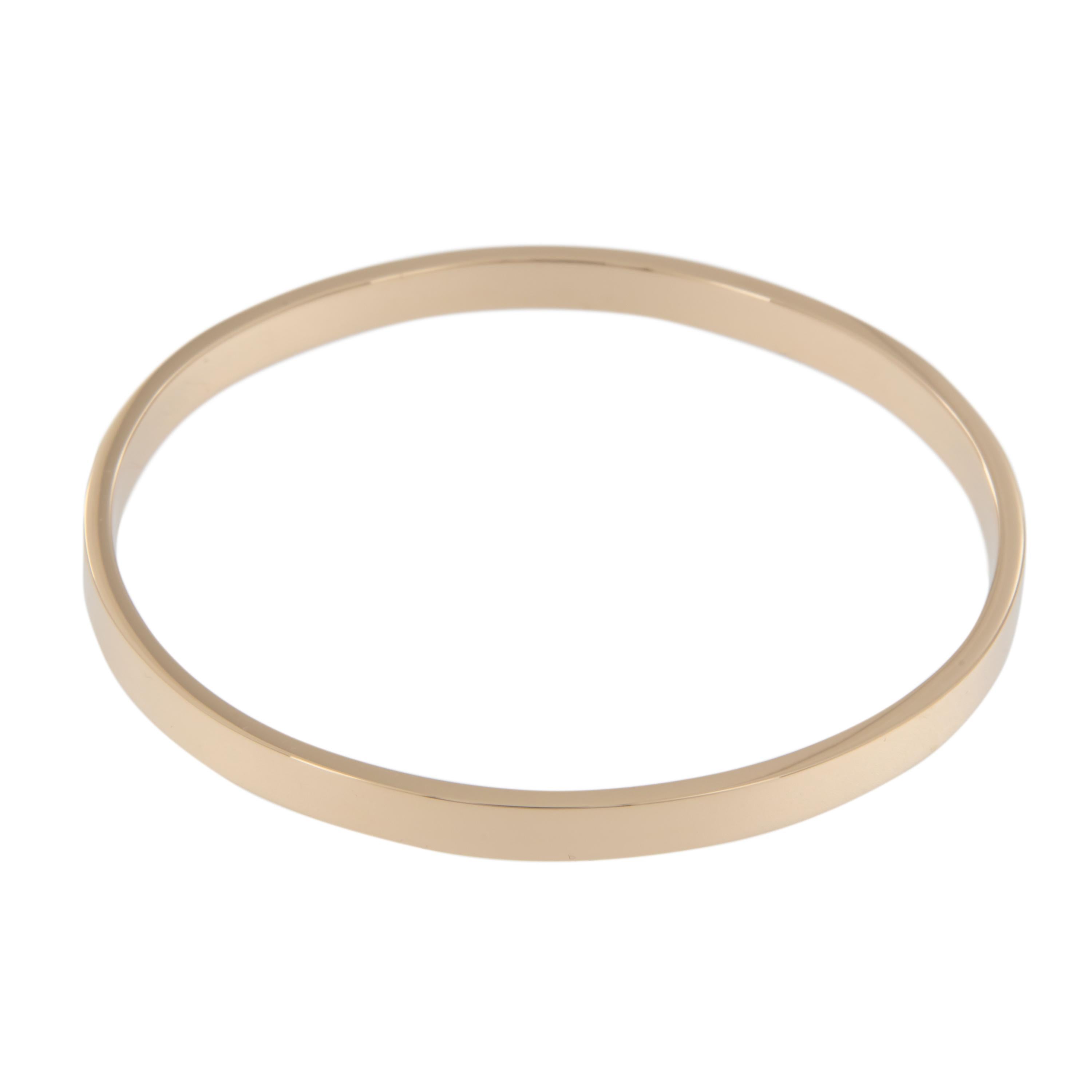 14 Karat Yellow Gold Tiffany and Company Bangle Bracelet For Sale at ...