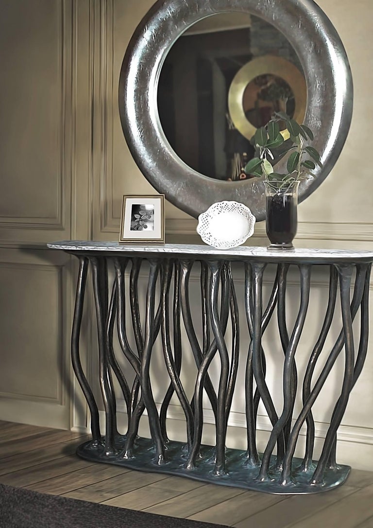 Outdoor Dining Table Ft. Biomorphic Design For Sale at 1stDibs