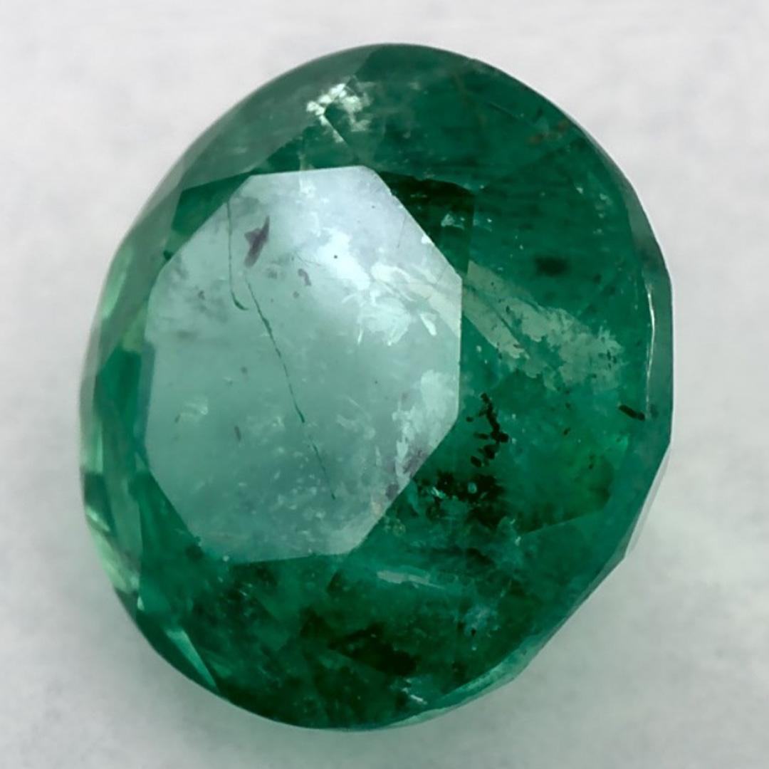 1.43 Ct Emerald Round Loose Gemstone For Sale at 1stDibs