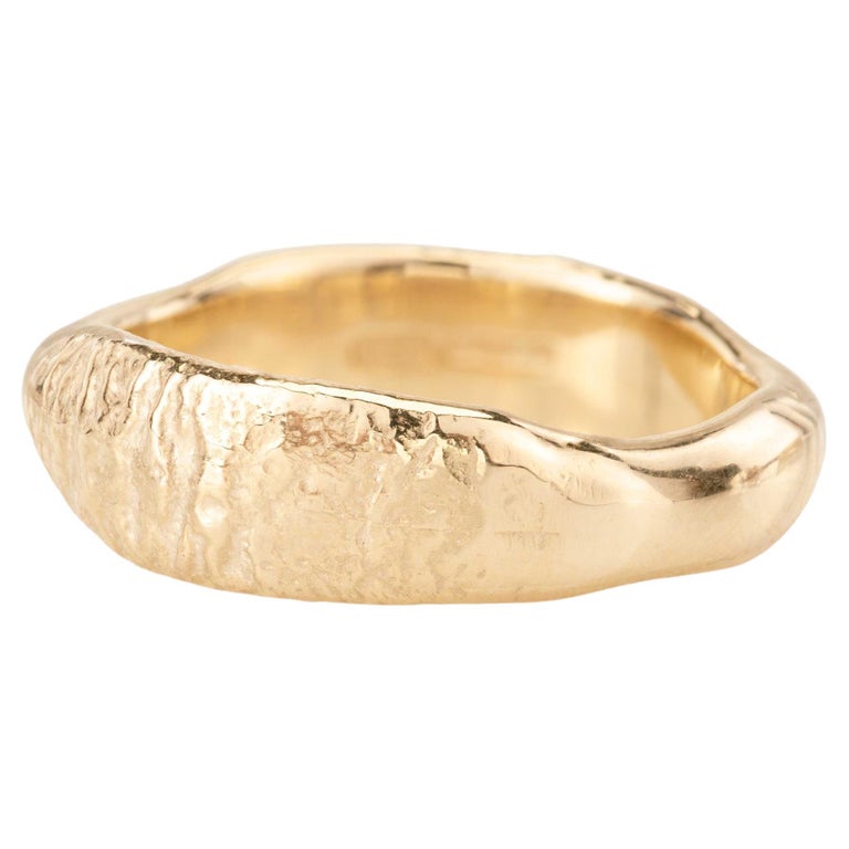 Customizable 14ct Yellow Gold Pirate Treasure Ring For Sale at 1stDibs