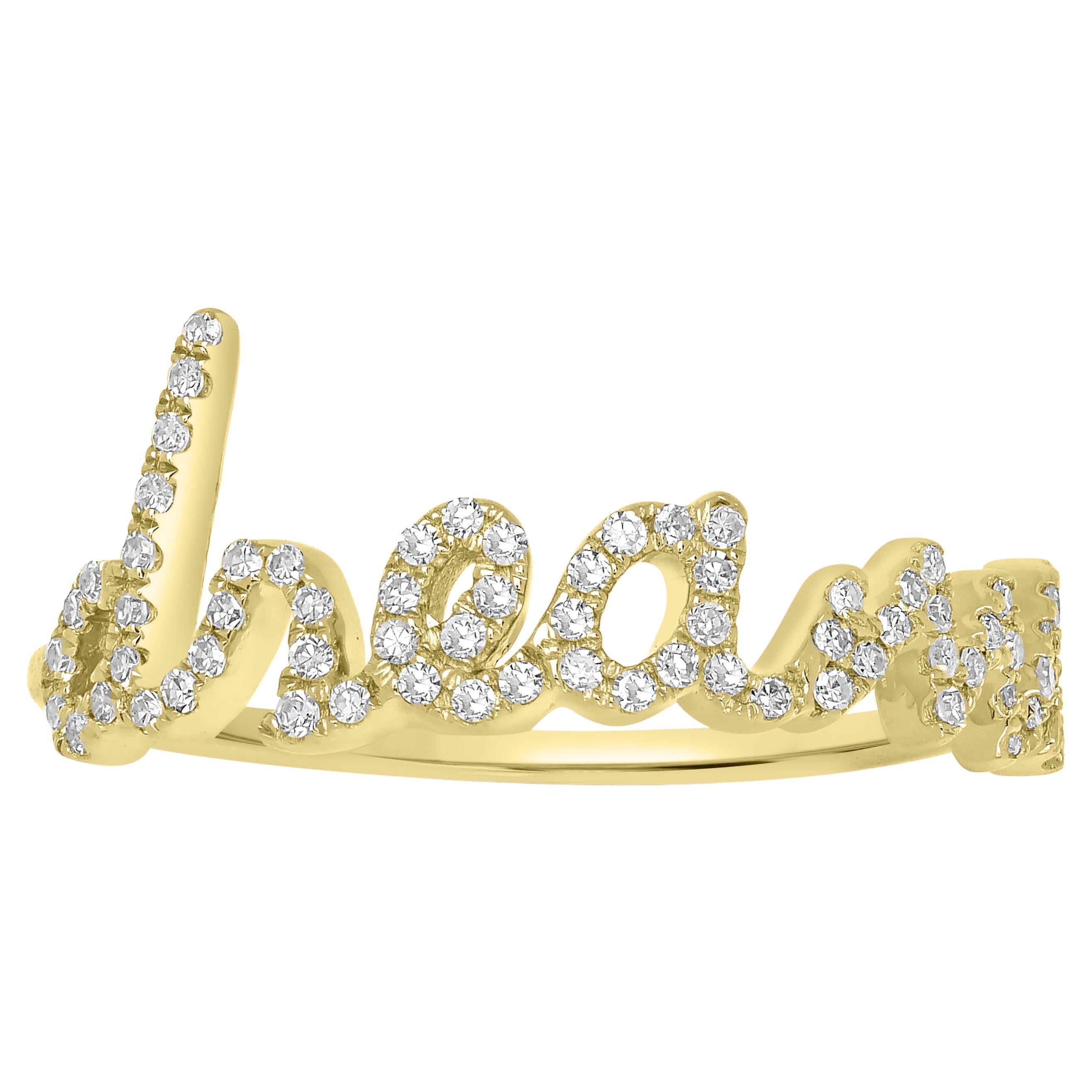 Elysian Dreams in an F Color Diamond Ring For Sale at 1stDibs