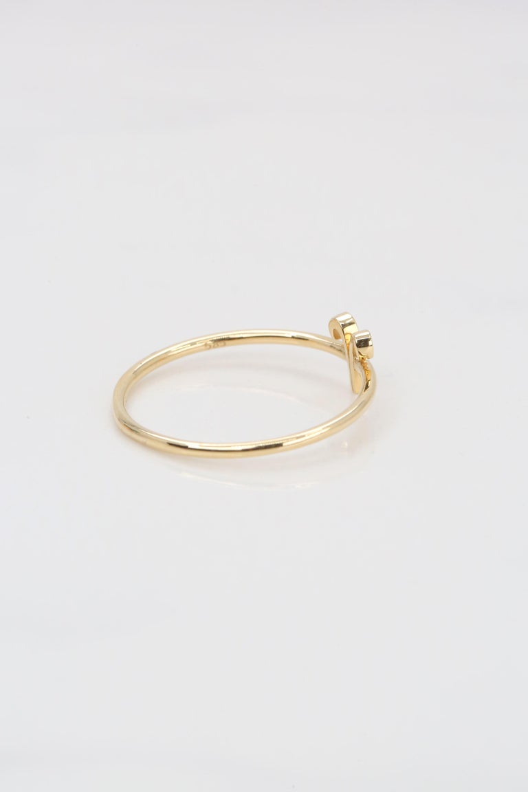 Customizable 14K Gold Aries Zodiac Ring, Aries Sign Zodiac Ring For ...