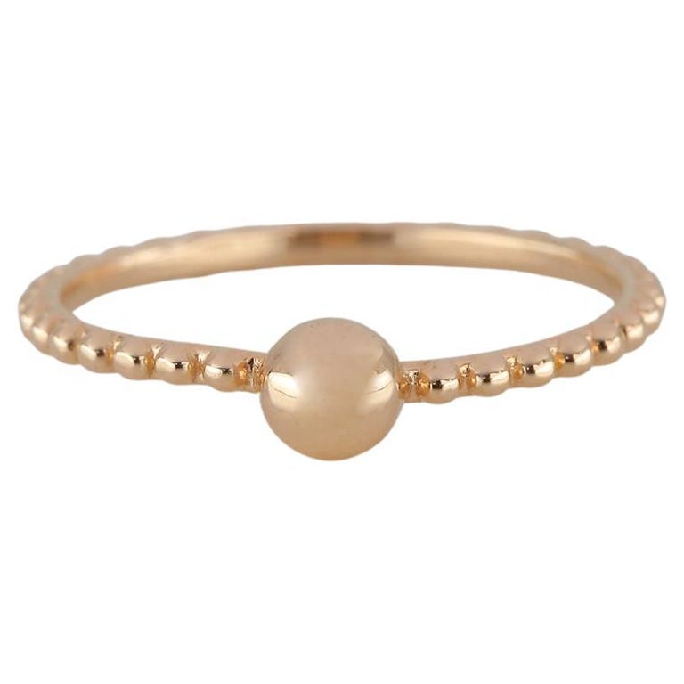 Customizable 14k Gold Ring, Round Model Gold Ring, Circle Model Gold ...