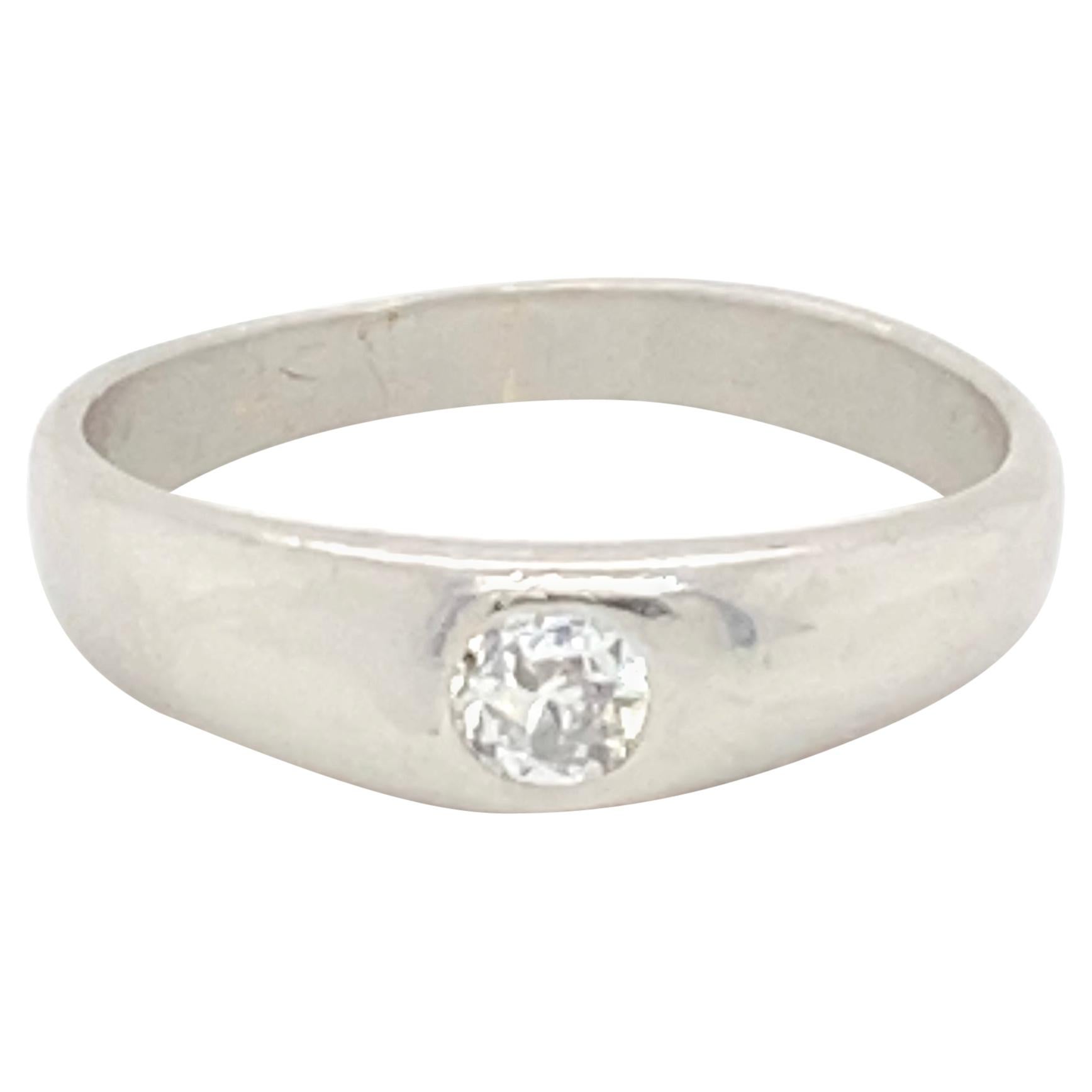 .25 Carat Diamond White Gold Ring For Sale at 1stDibs | .25 carat ...
