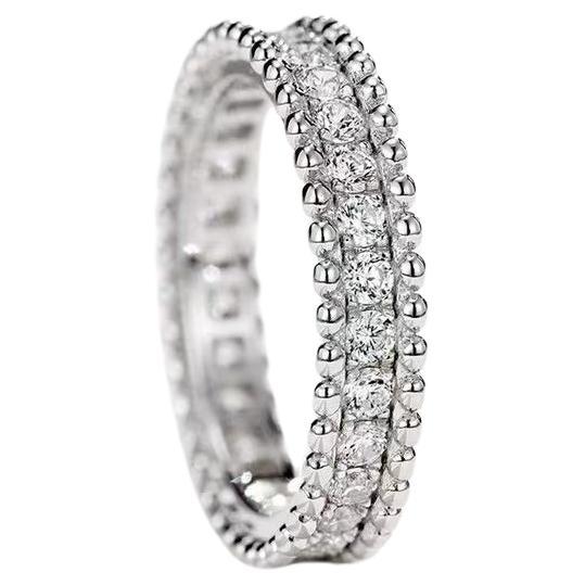 Customizable 14k Gold Stacking Bead Ring For Sale at 1stDibs