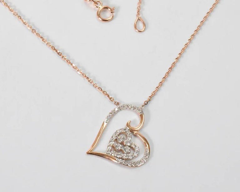 14k Solid Gold Square Charm Diamond Necklace Minimalist Dainty Charm ...