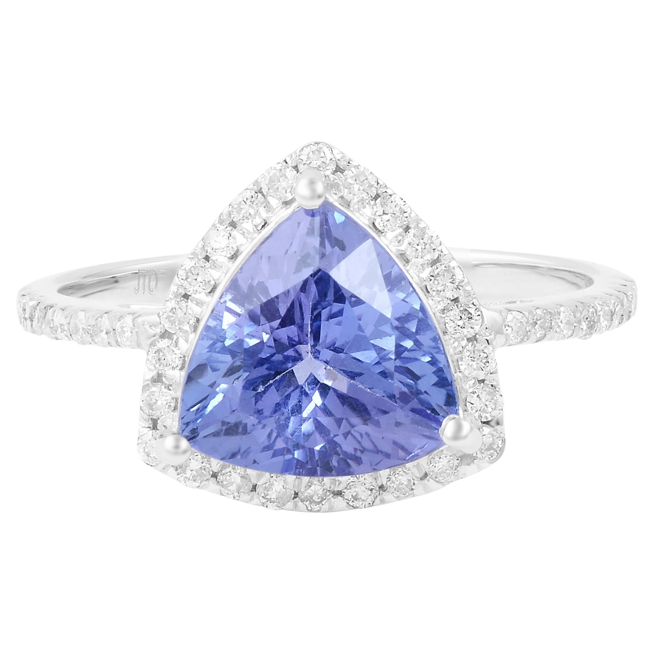 Diamond Crossover Cocktail Ring at 1stDibs