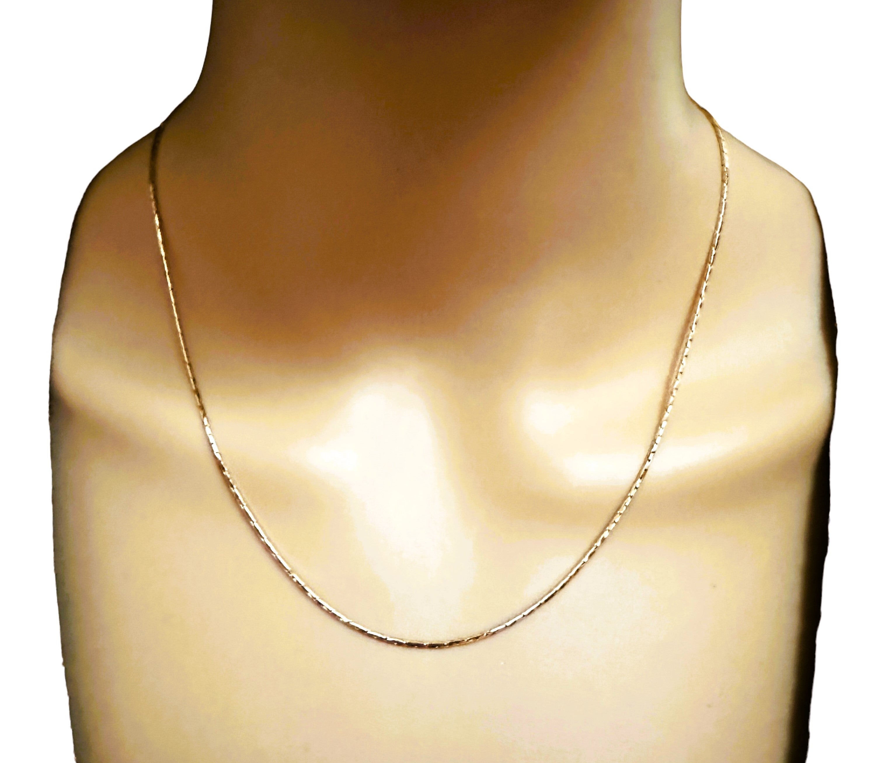 18K French solid gold watch chain - unique Antique Necklace - 16.14 ...