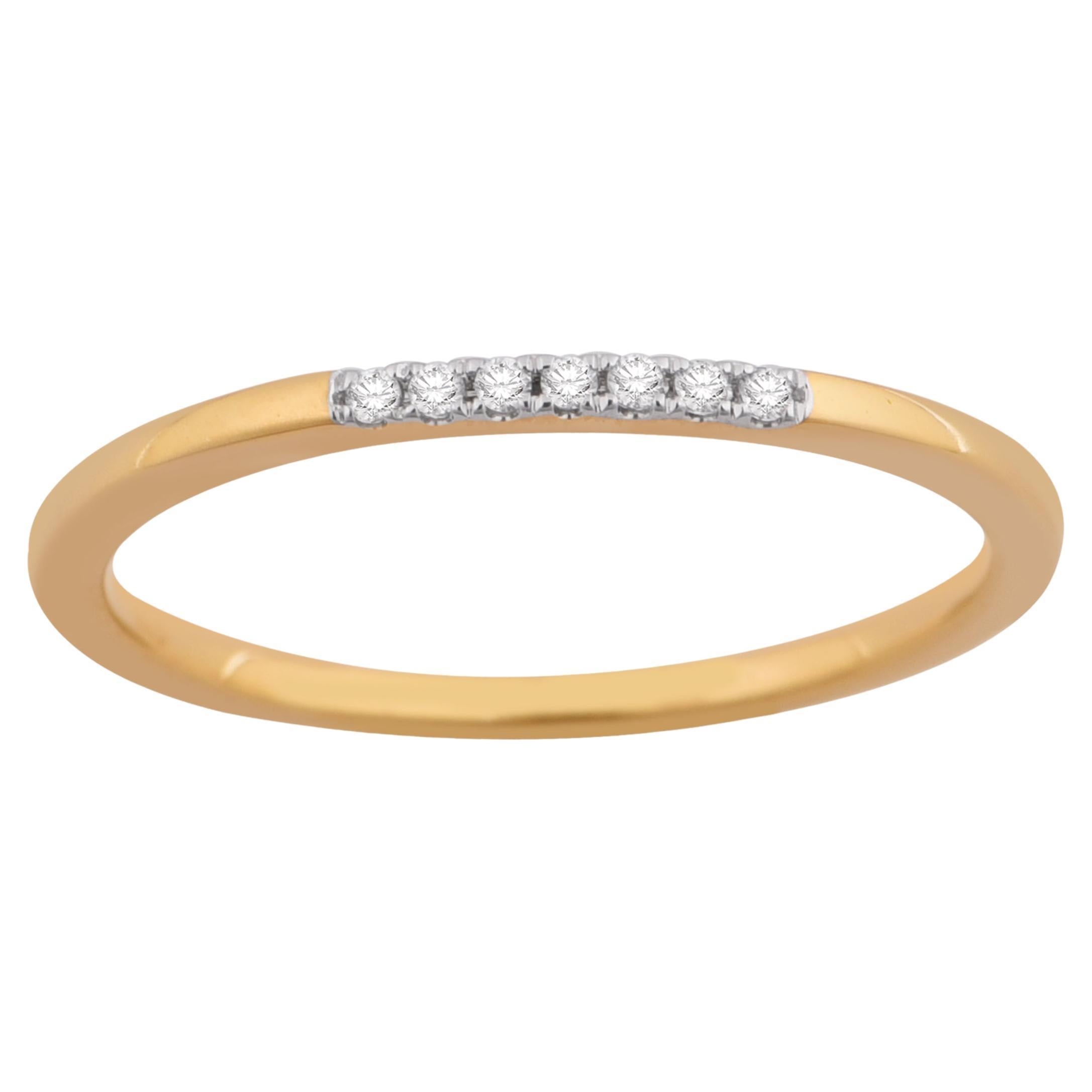 14K Yellow Gold Twisted Rope Diamond Ring For Sale at 1stDibs