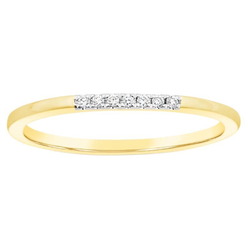 14K Yellow Gold Diamond Pave Ring For Sale at 1stDibs | 14k gold ...