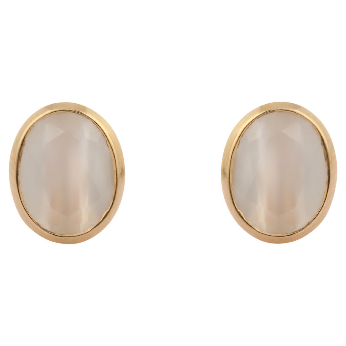 14K Yellow Gold Minimalist Square Cut Bezel Set Turquoise Push Back ...