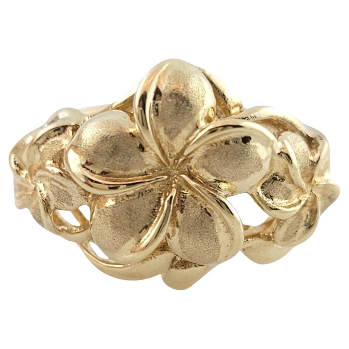 14 Karat Yellow Gold Pearl and Turquoise Ring Size 7.25 #14656 For Sale ...