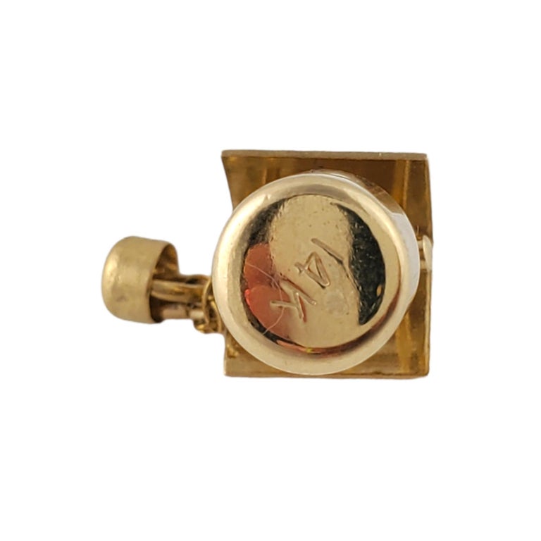 14K Yellow Gold Watering Well Charm For Sale at 1stDibs