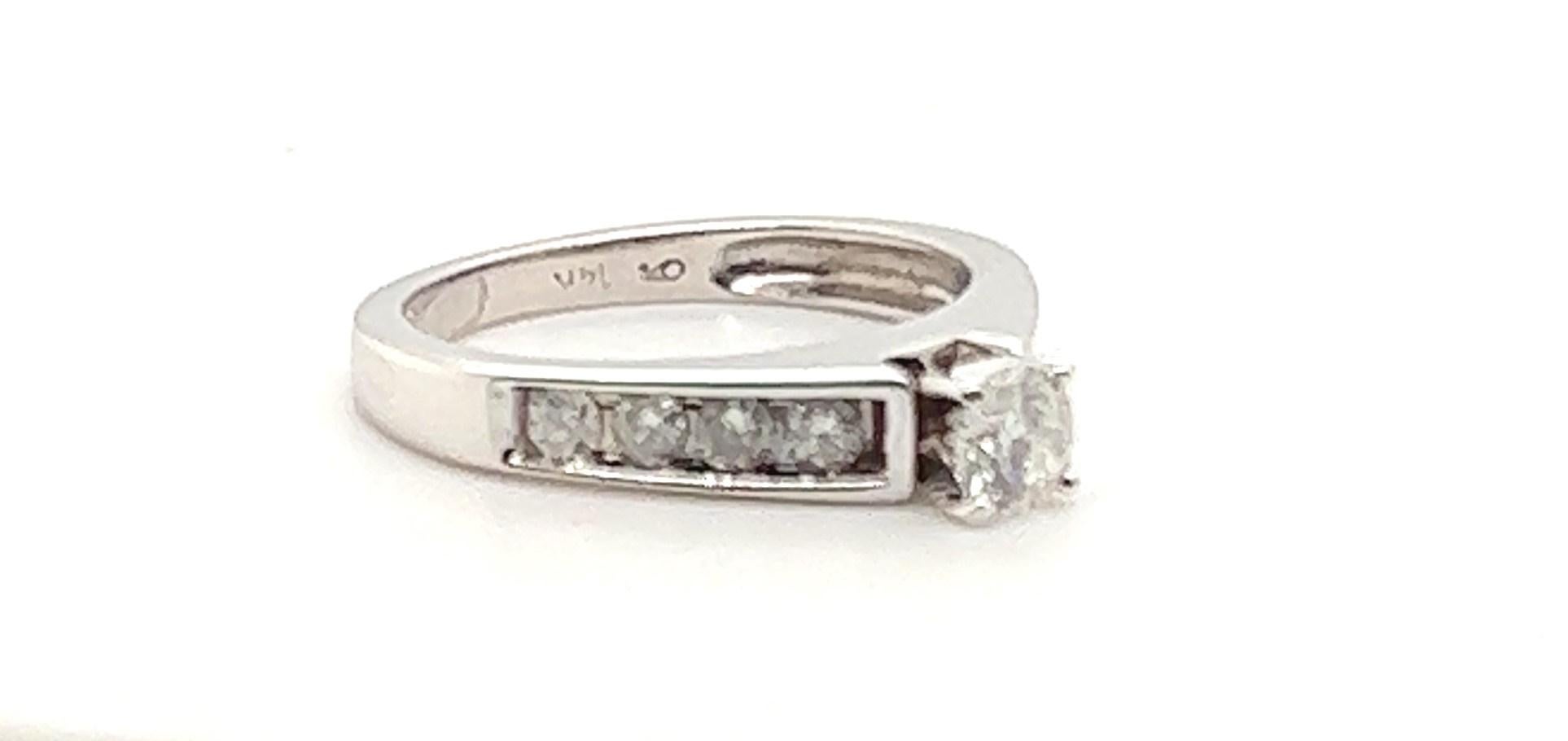 14kt .53 F-G Color Diamond Ring For Sale at 1stDibs | 10k fg ring worth ...