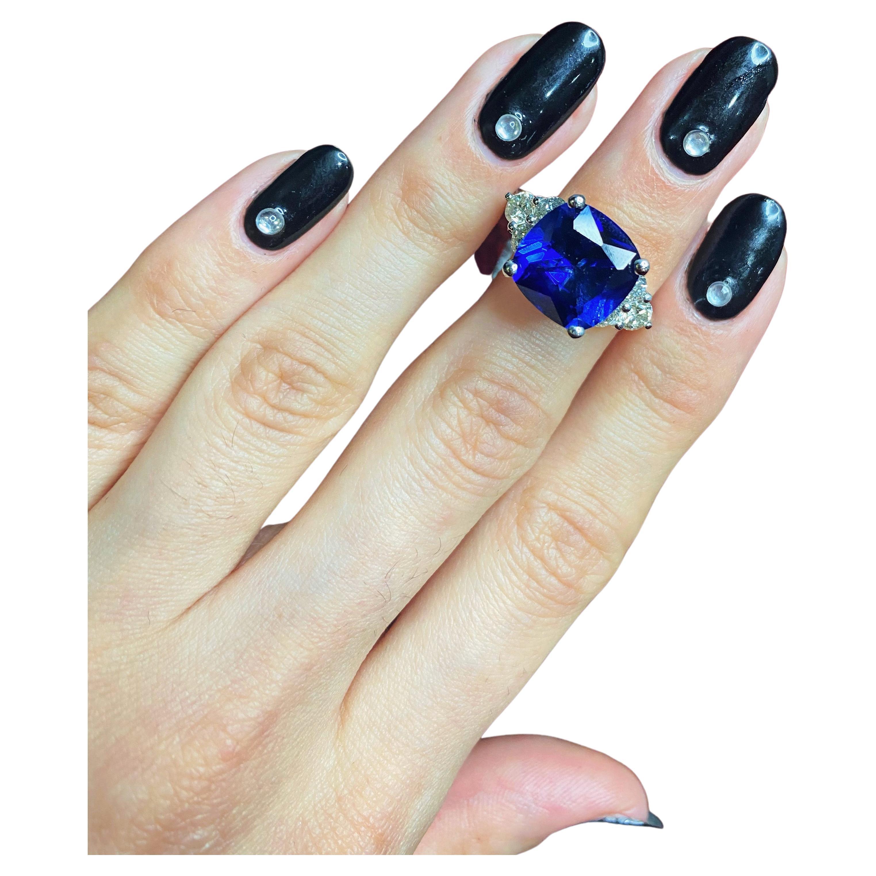 14kt 10.49ct Smoky Quartz Brutalist Ring at 1stDibs