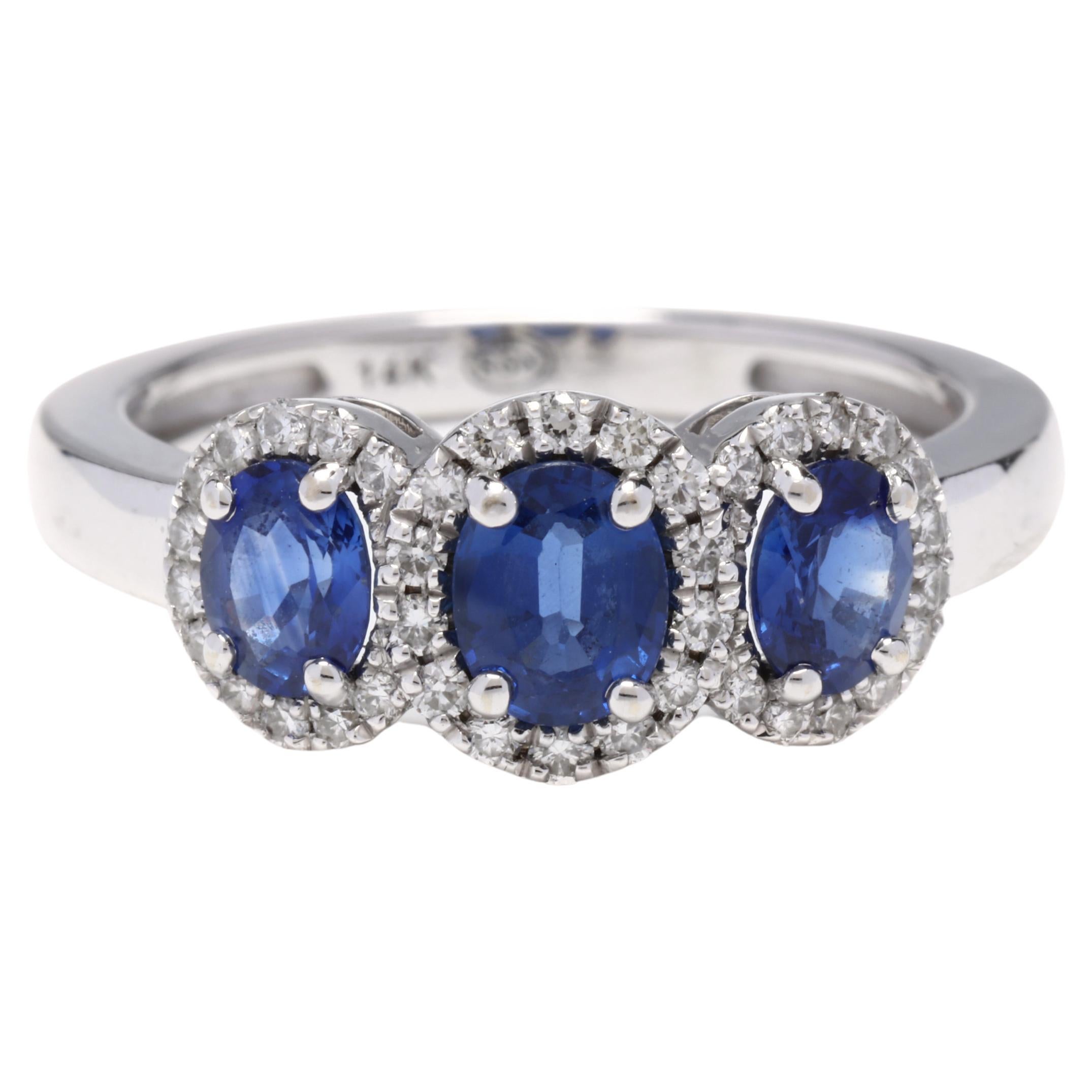 Feminine Sapphire Ring For Sale at 1stDibs