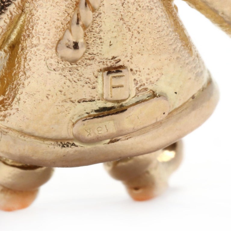 14Y Asian Man Charm For Sale at 1stDibs