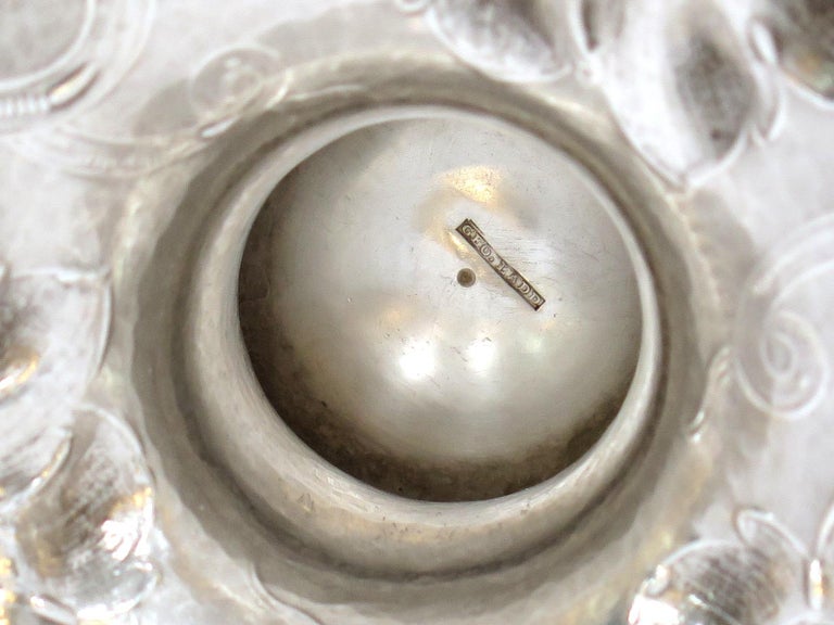 Coin Silver George Ladd Antique c. 1866 Grapevine Repousse Ewer For ...