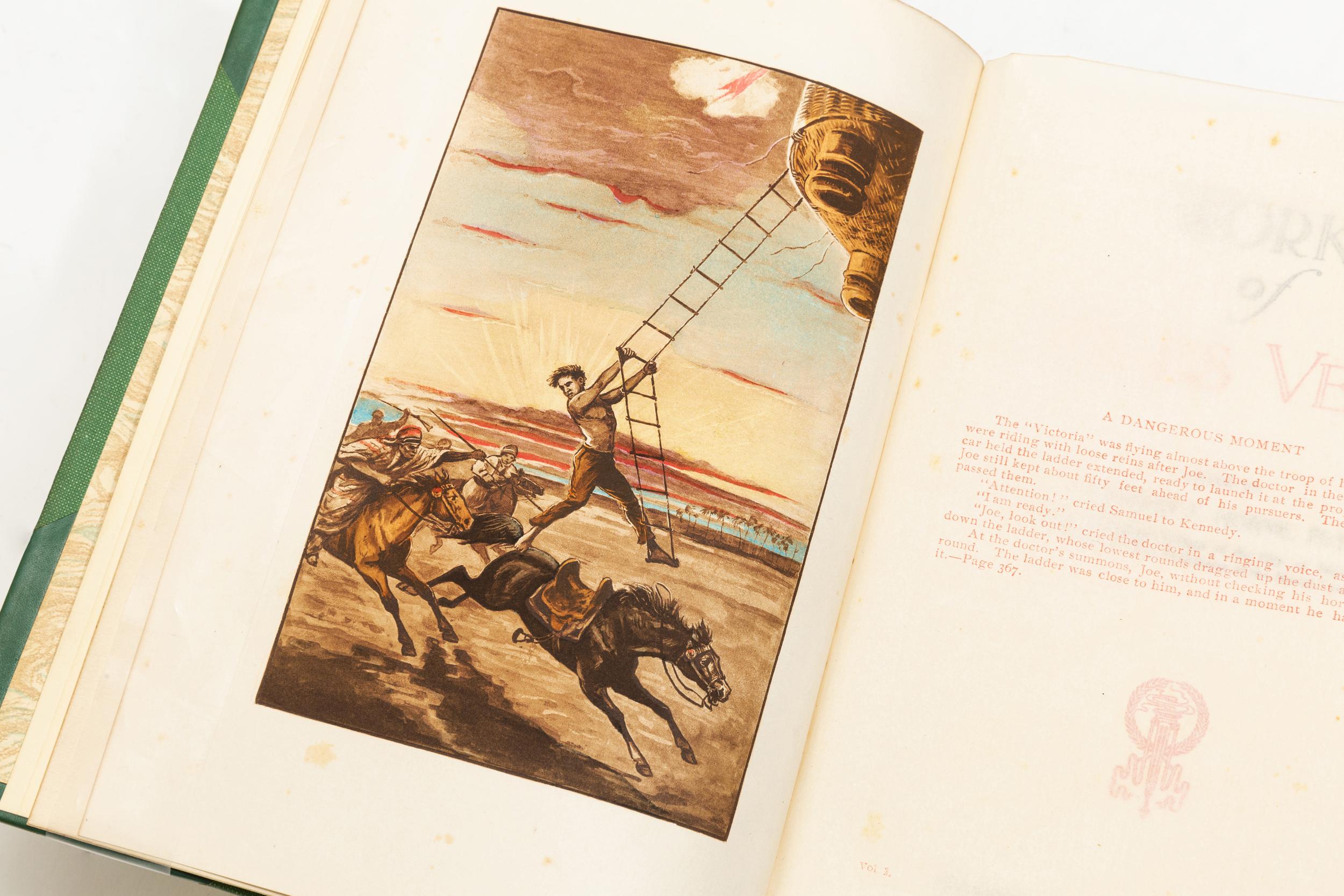 15 Volumes, Jules Verne, The Works at 1stDibs