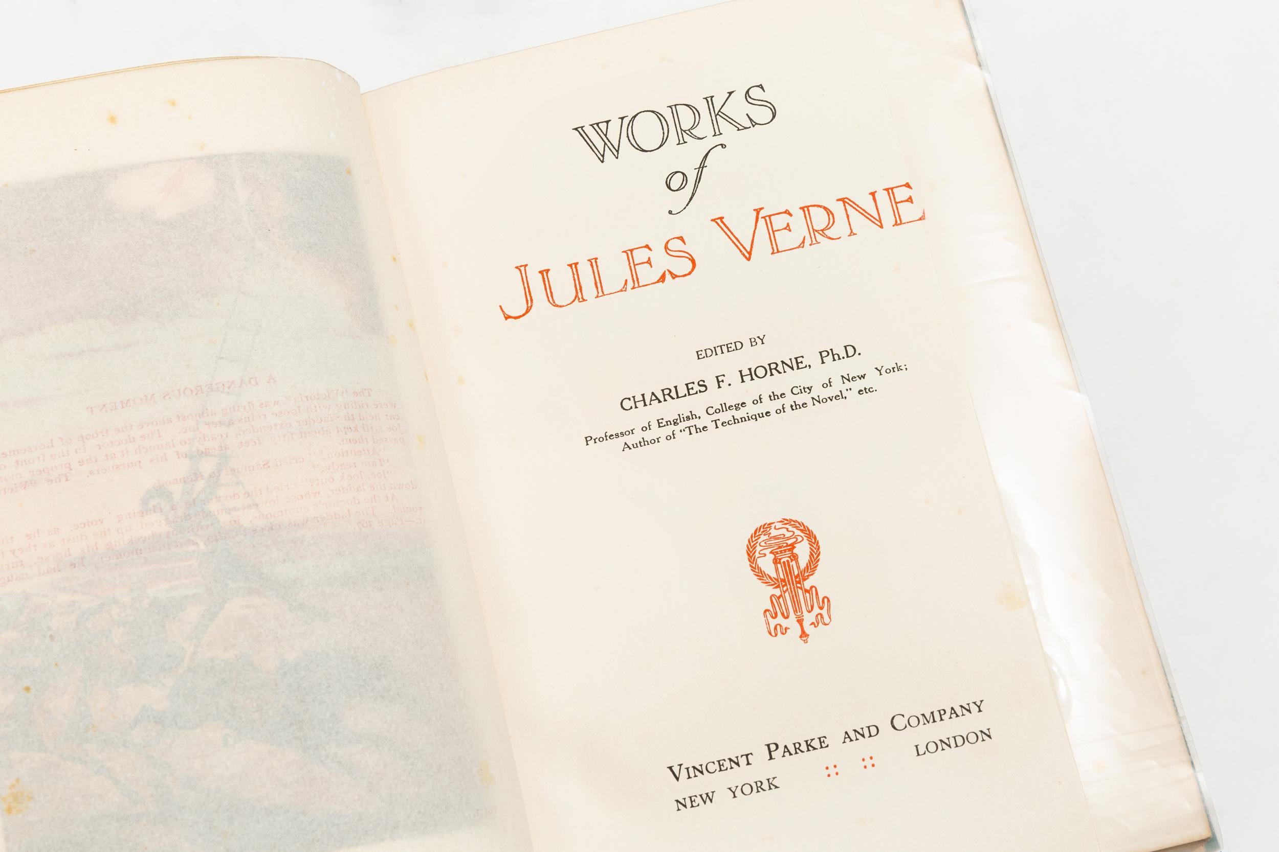 15 Volumes, Jules Verne, The Works at 1stDibs