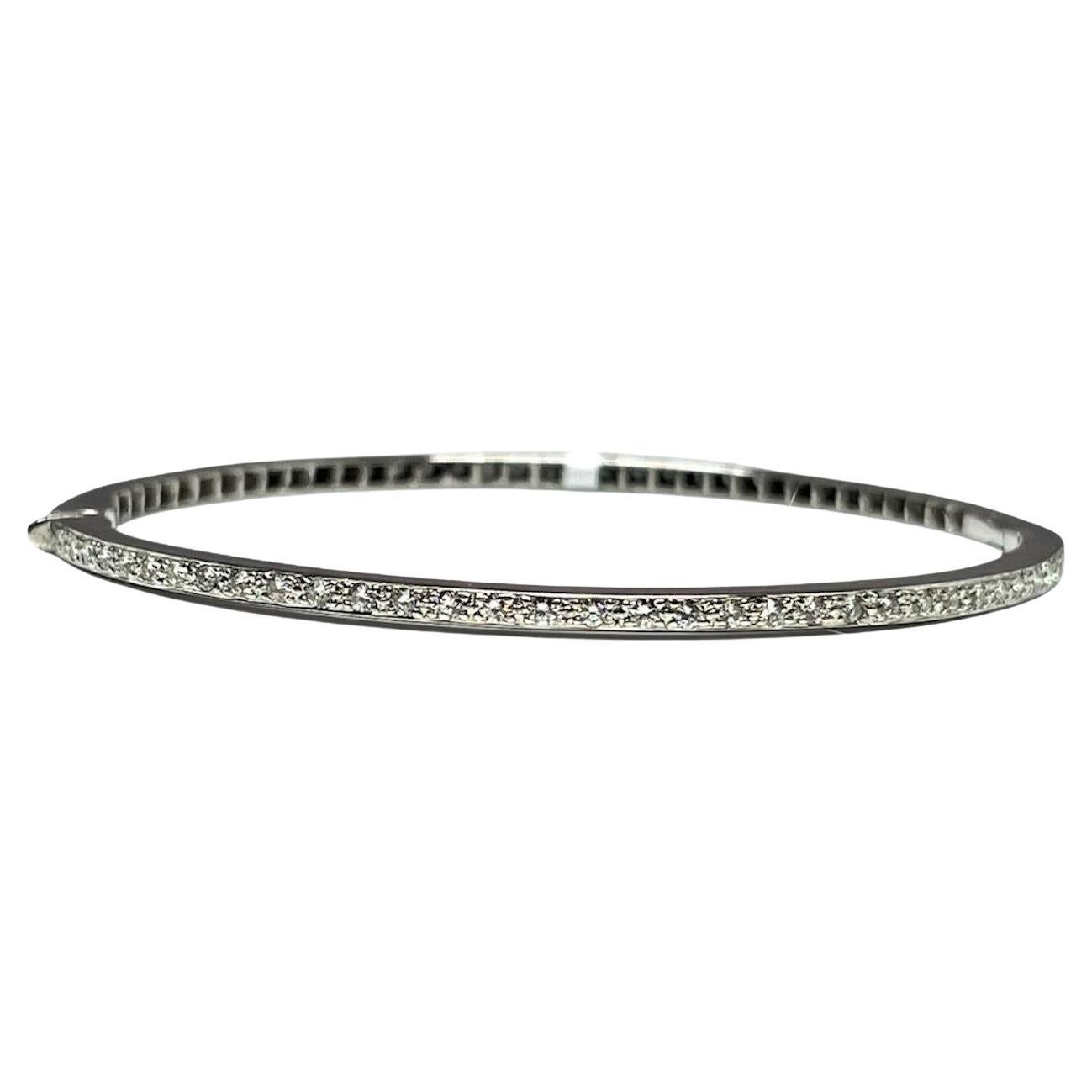 1.50 ct Diamond Bangle For Sale at 1stDibs