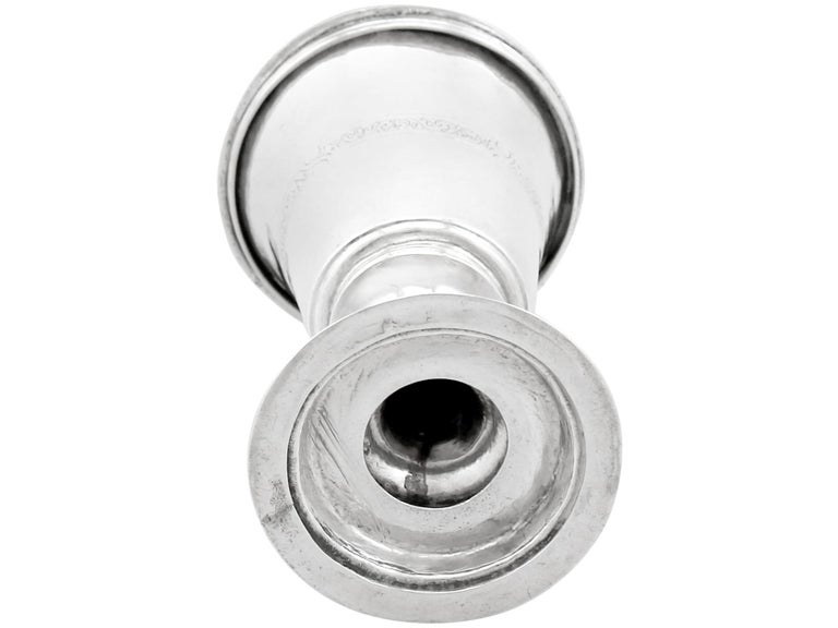 1500s Elizabethan Sterling Silver Communion Chalice and Paten For Sale ...