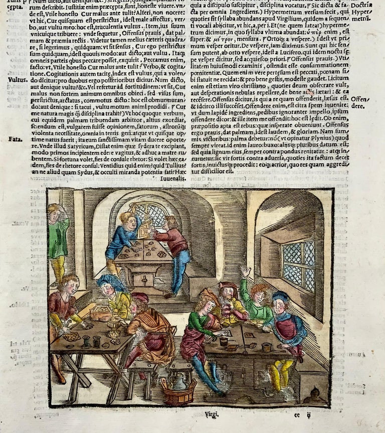 Gruninger 1517 feuille de bois taillée à la main, cartes à jouer, jeux ...