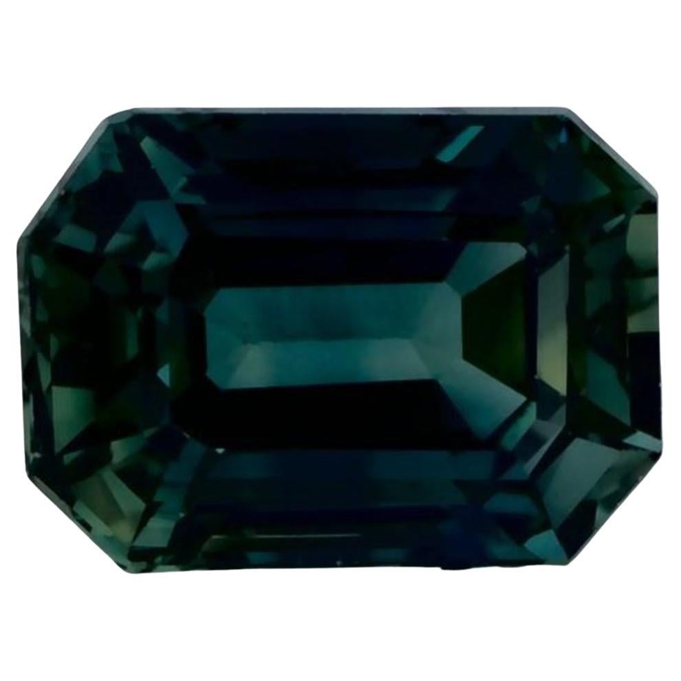 1.01 Carat Blue Sapphire Octagon Loose Gemstone For Sale at 1stDibs