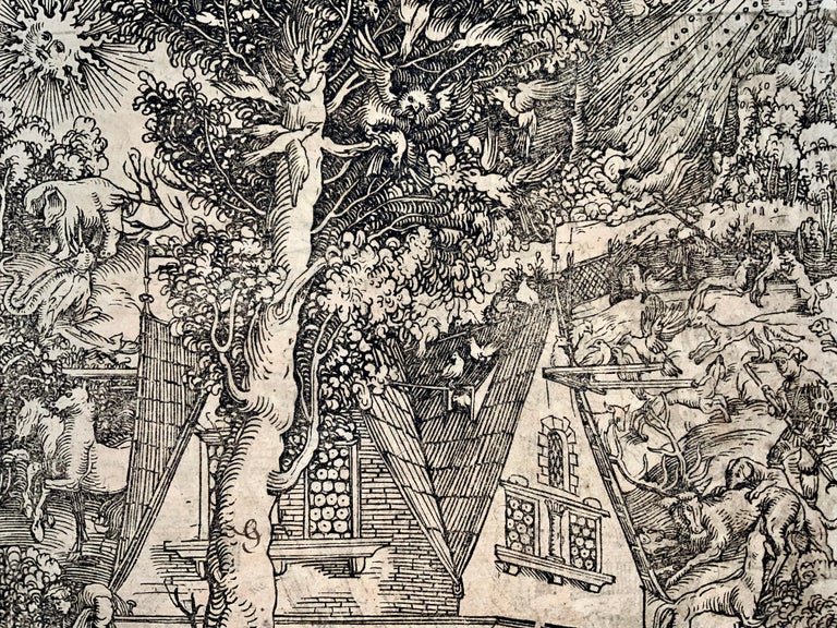 1532 Hans Weiditz, the Wages of Sin and Fight of Creatures, 2 Master ...