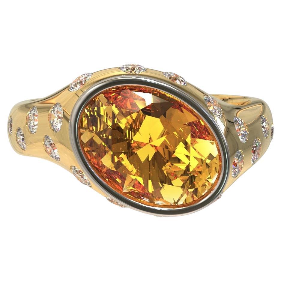 Pink Tourmaline Ring 9.55 Carat Oval For Sale at 1stDibs | inception ...