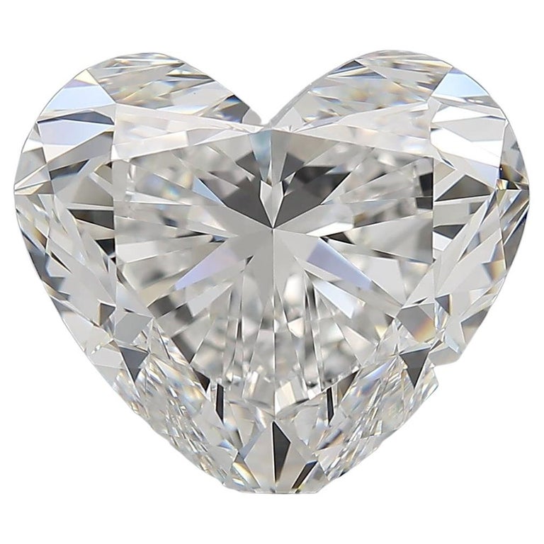 GIA 3.40 Carat Heart Shape Diamond For Sale at 1stDibs