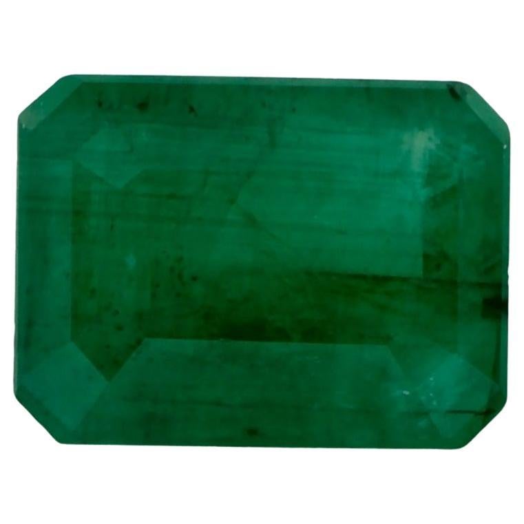 1.58 Ct Emerald Octagon Cut Loose Gemstone For Sale at 1stDibs