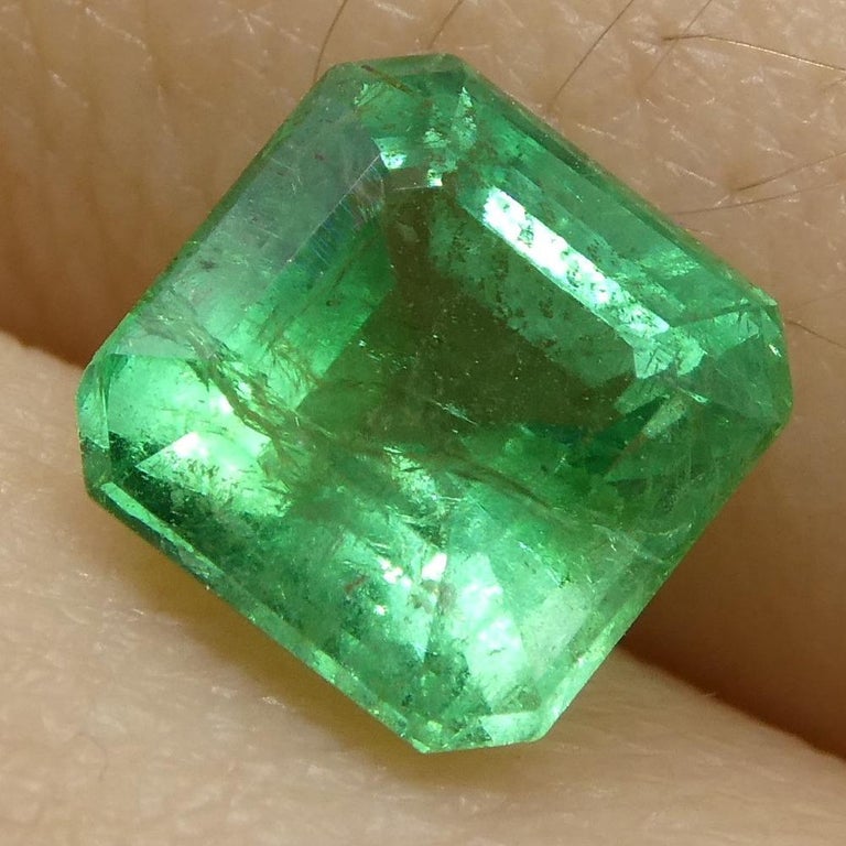 1.5ct Emerald Square For Sale at 1stDibs