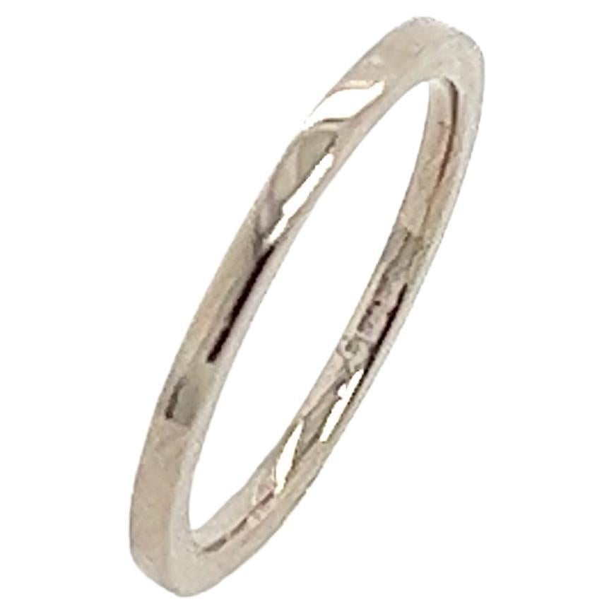 Vintage Wide Court Shape Wedding Band in 22ct Yellow Gold at 1stDibs ...