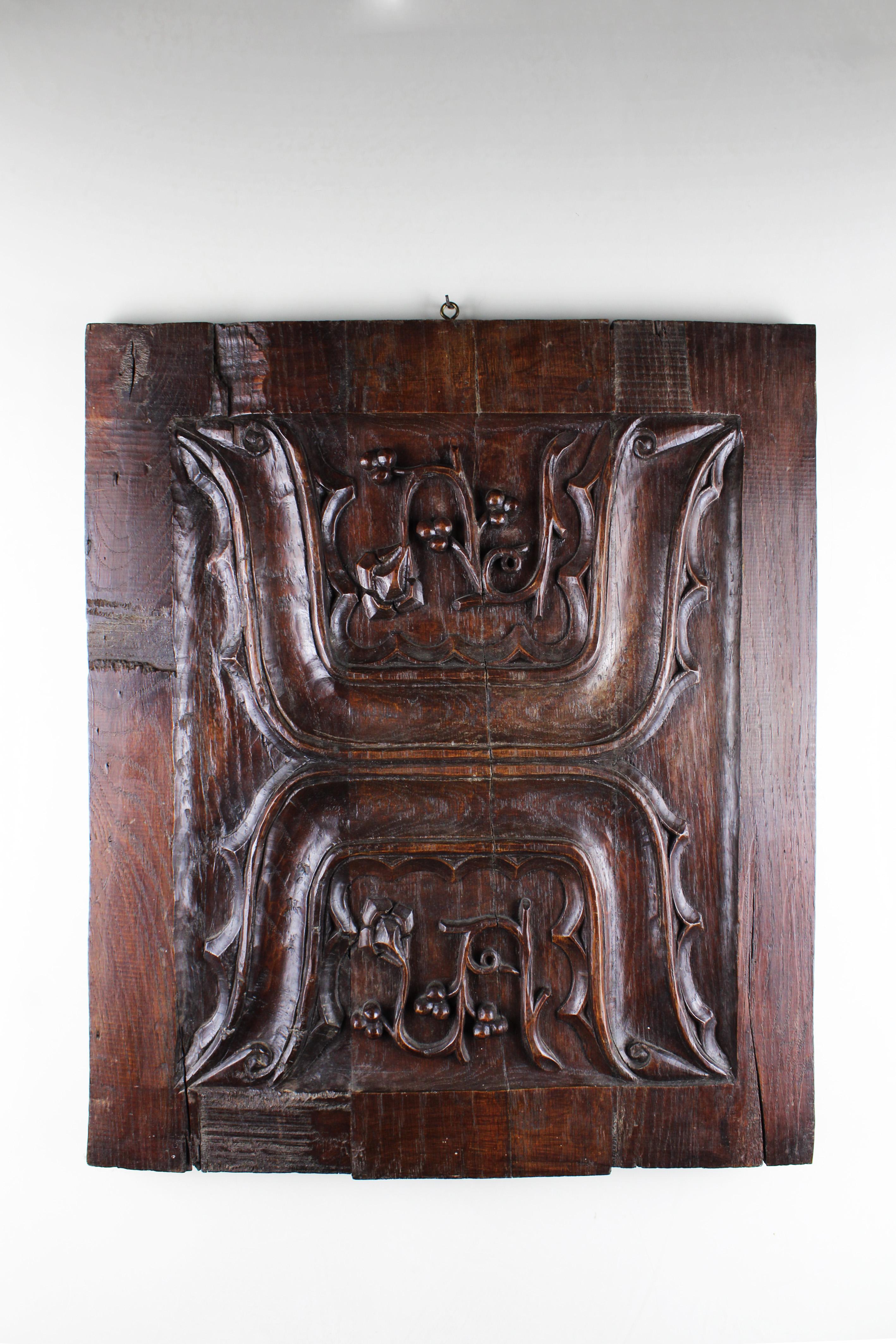 15th century Oak Panel Flamboyant Gothic Southern Netherlands For Sale ...