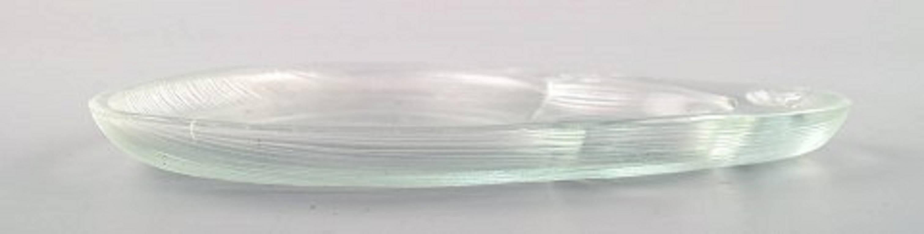 16 Finnish Art Glass Plates, 1960s, Finnish Design at 1stDibs