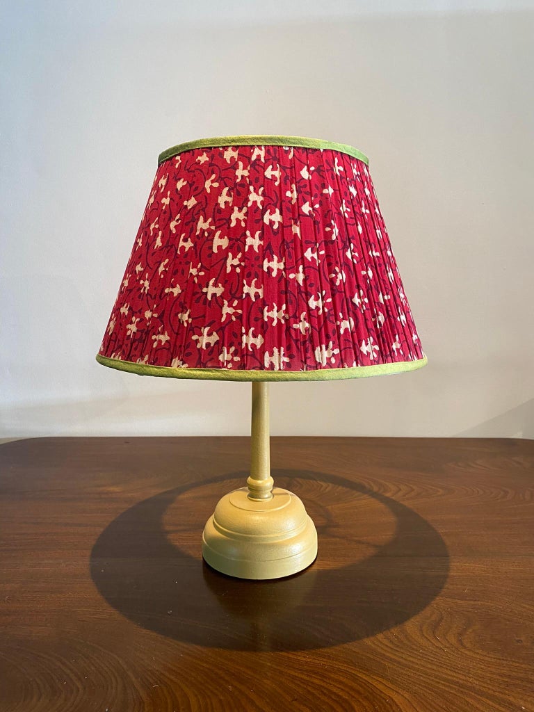 Indian Sari Lampshade with Duplex Fitting For Sale at 1stDibs