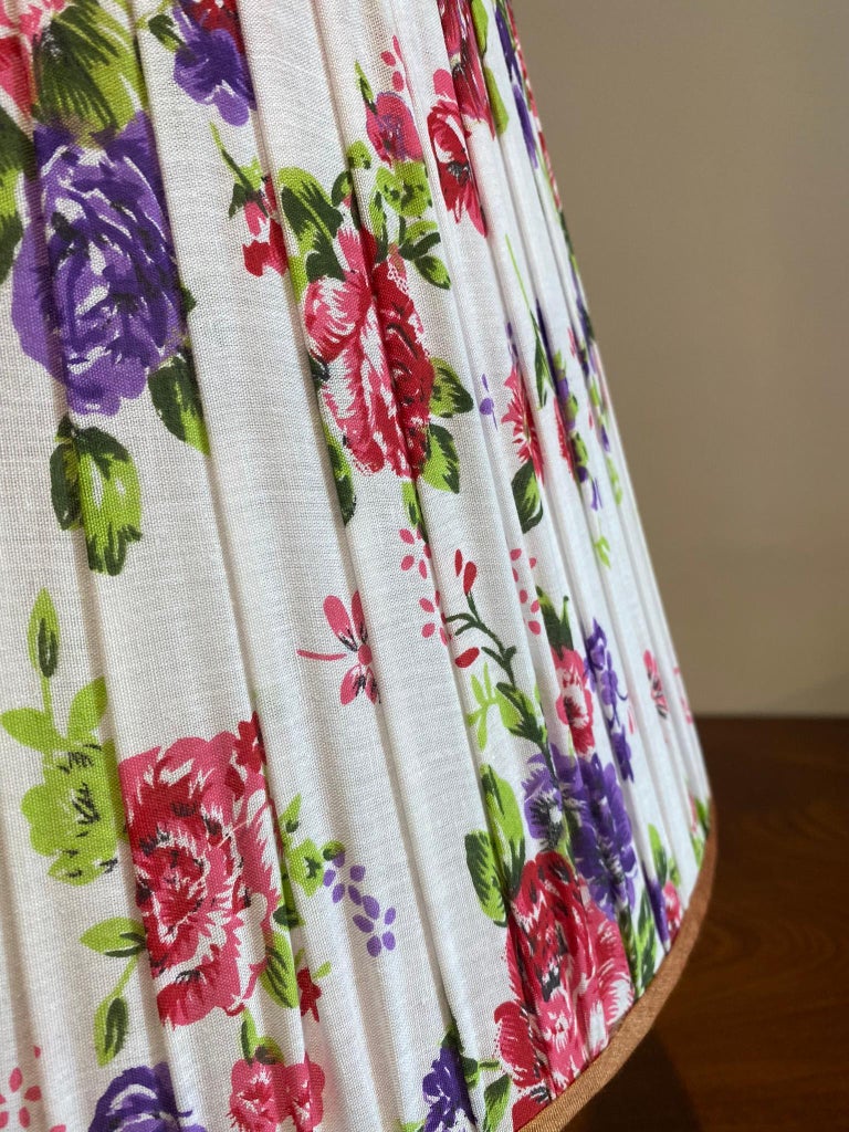 Indian Sari Lampshade with Duplex Fitting For Sale at 1stDibs