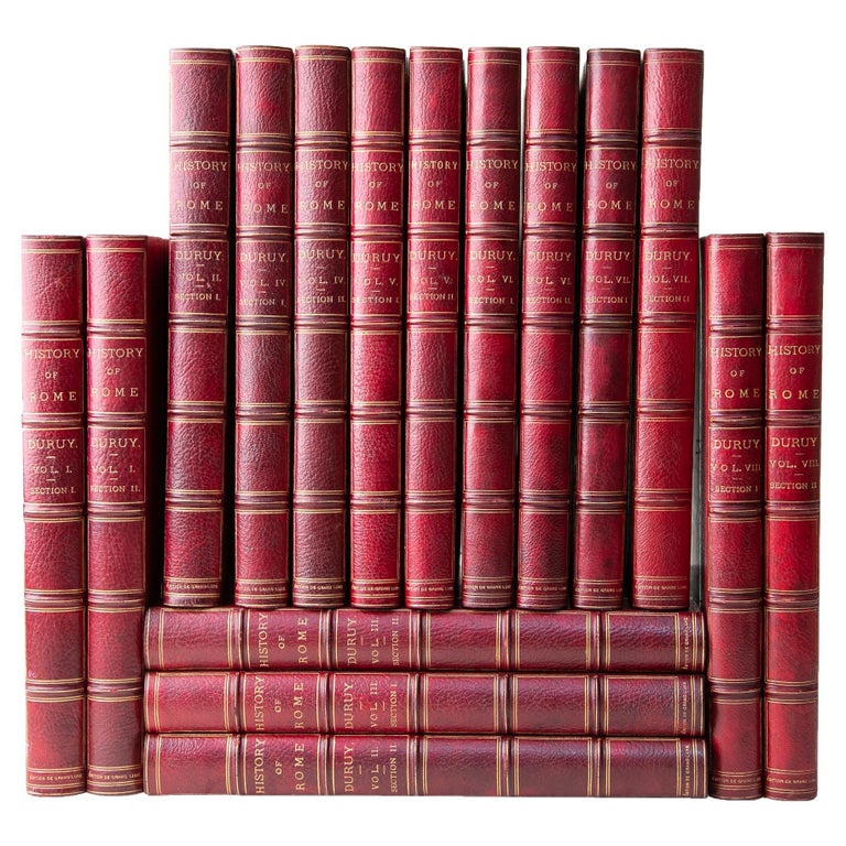 16 Bände. Victor Duruy, Geschichte von Rom. im Angebot bei 1stDibs