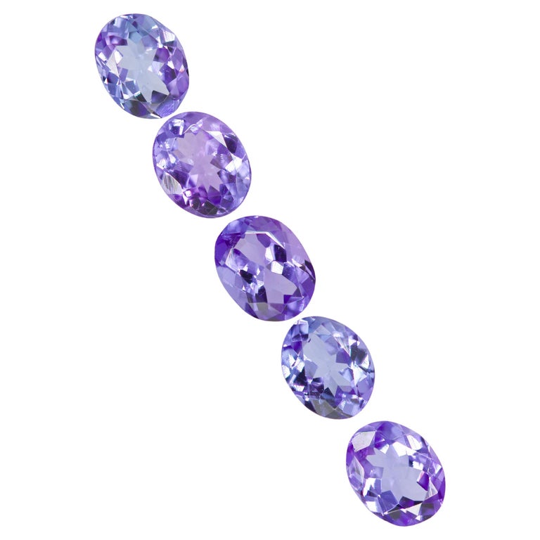 1.60 Carat Natural Tanzanites Precious Loose Gemstones, Customisable ...