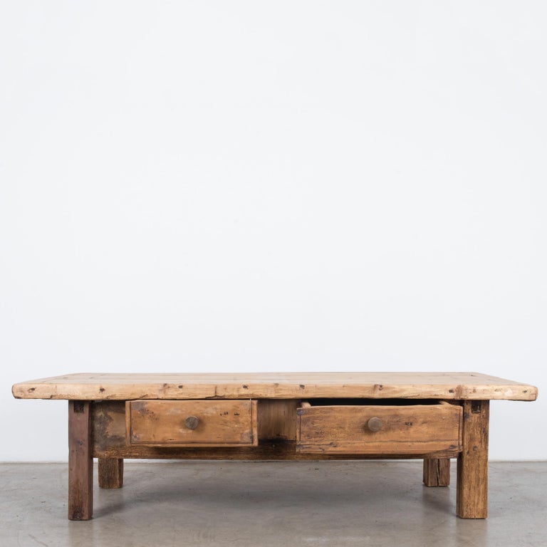 1600s Spanish Wooden Coffee Table at 1stDibs