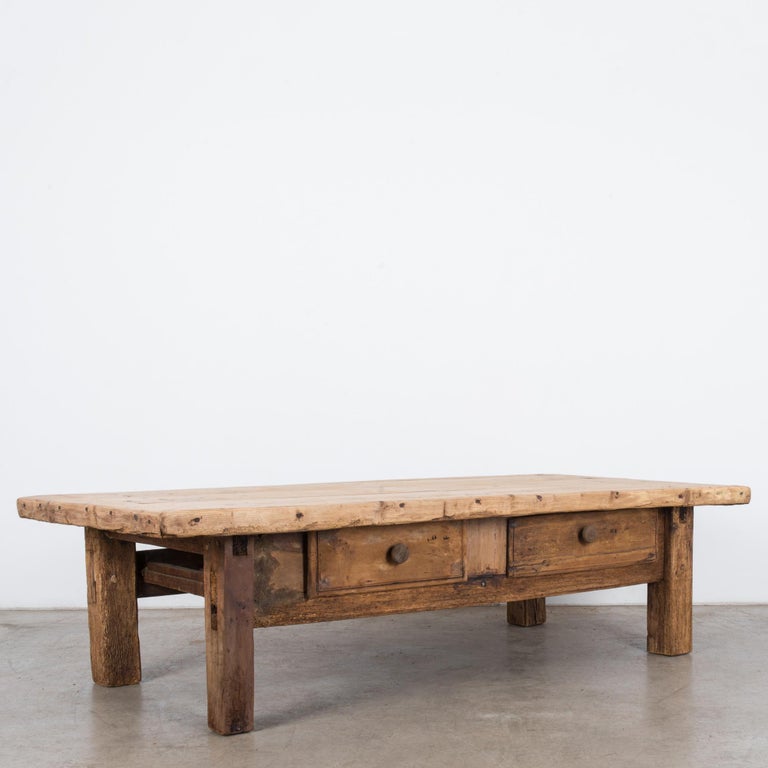 1600s Spanish Wooden Coffee Table at 1stDibs