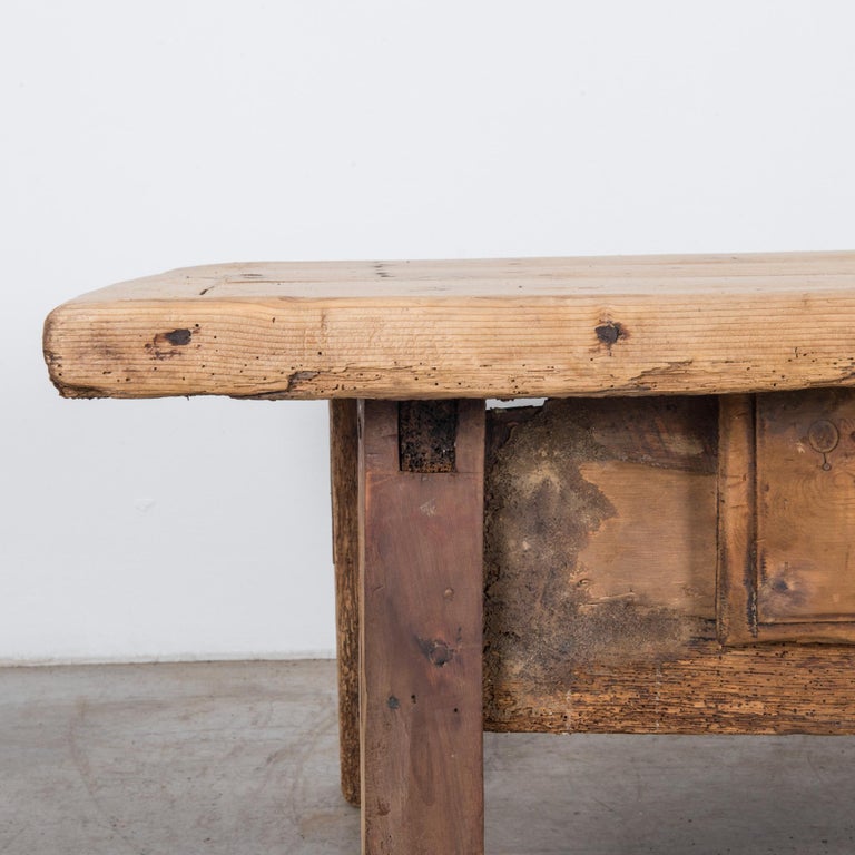 1600s Spanish Wooden Coffee Table at 1stDibs