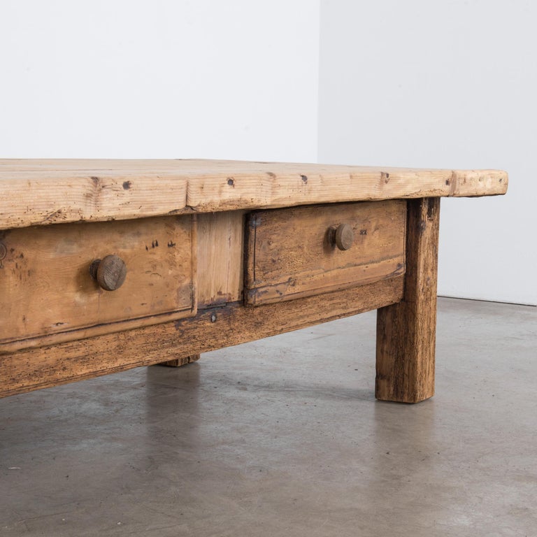 1600s Spanish Wooden Coffee Table at 1stDibs
