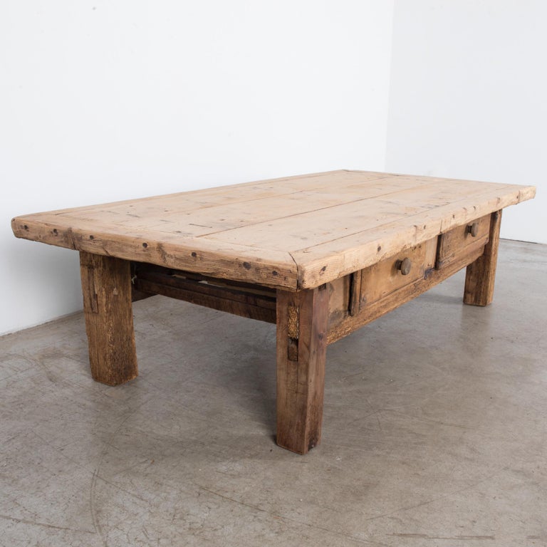 1600s Spanish Wooden Coffee Table at 1stDibs