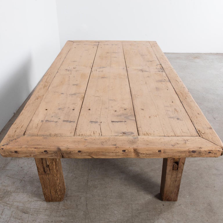 1600s Spanish Wooden Coffee Table at 1stDibs