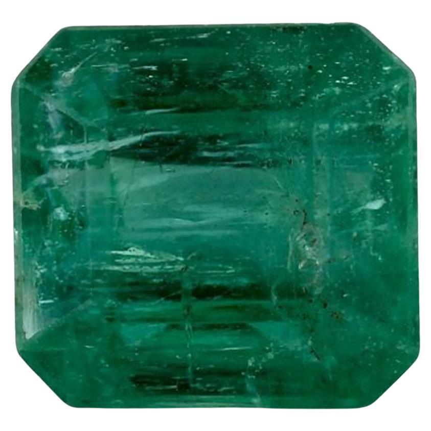 1.03 Carat Natural Emerald Octagon Loose Gemstone at 1stDibs
