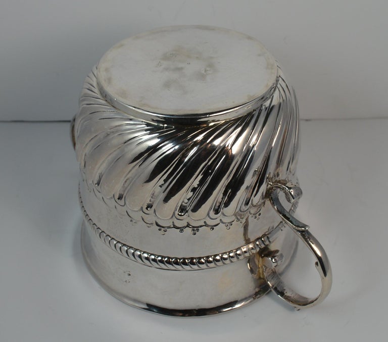 1692 William and Mary Robert Tumbrell Large Solid Silver Porringer Bowl ...